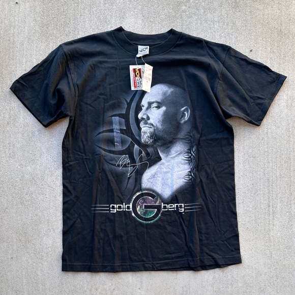 Vintage | Shirts | Vintage Wrestling Tee Shirt Goldberg Wcw 9s ...